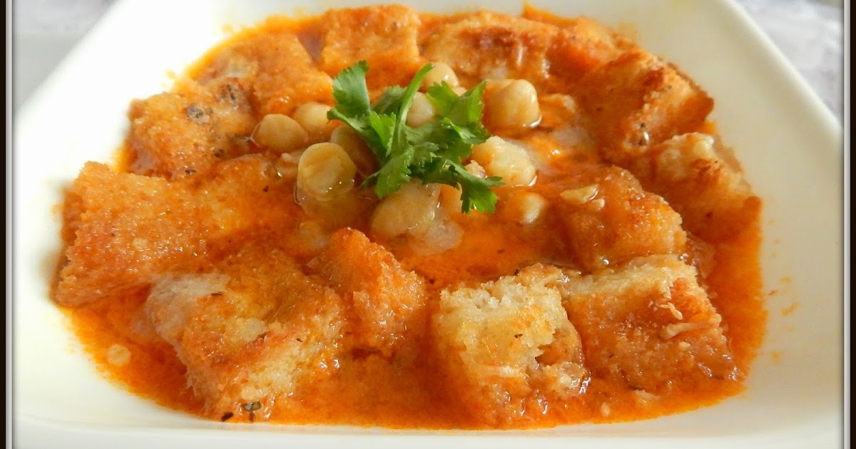 Lablabi - Tunisian Chickpea Soup - Sneha's Recipe