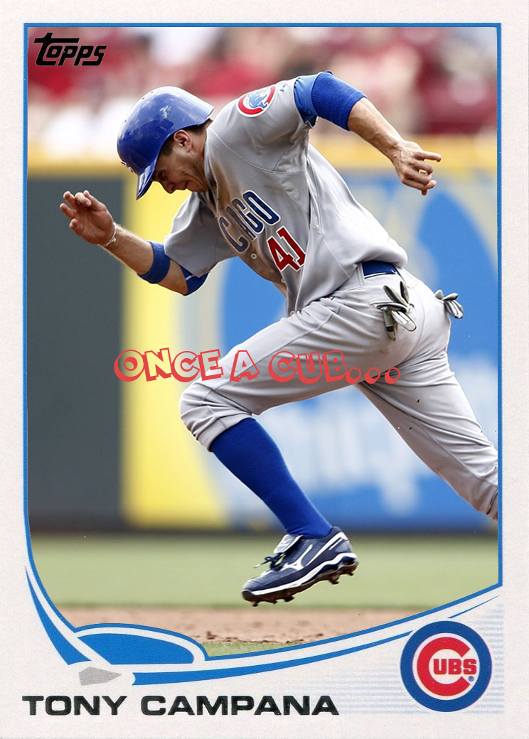 Once a Cub: 2013 Topps Tony Campana Factory Team Set