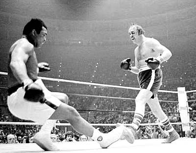 Mustaa valkoisella: Muhammad Ali, Chuck Wepner, Rocky Balboa