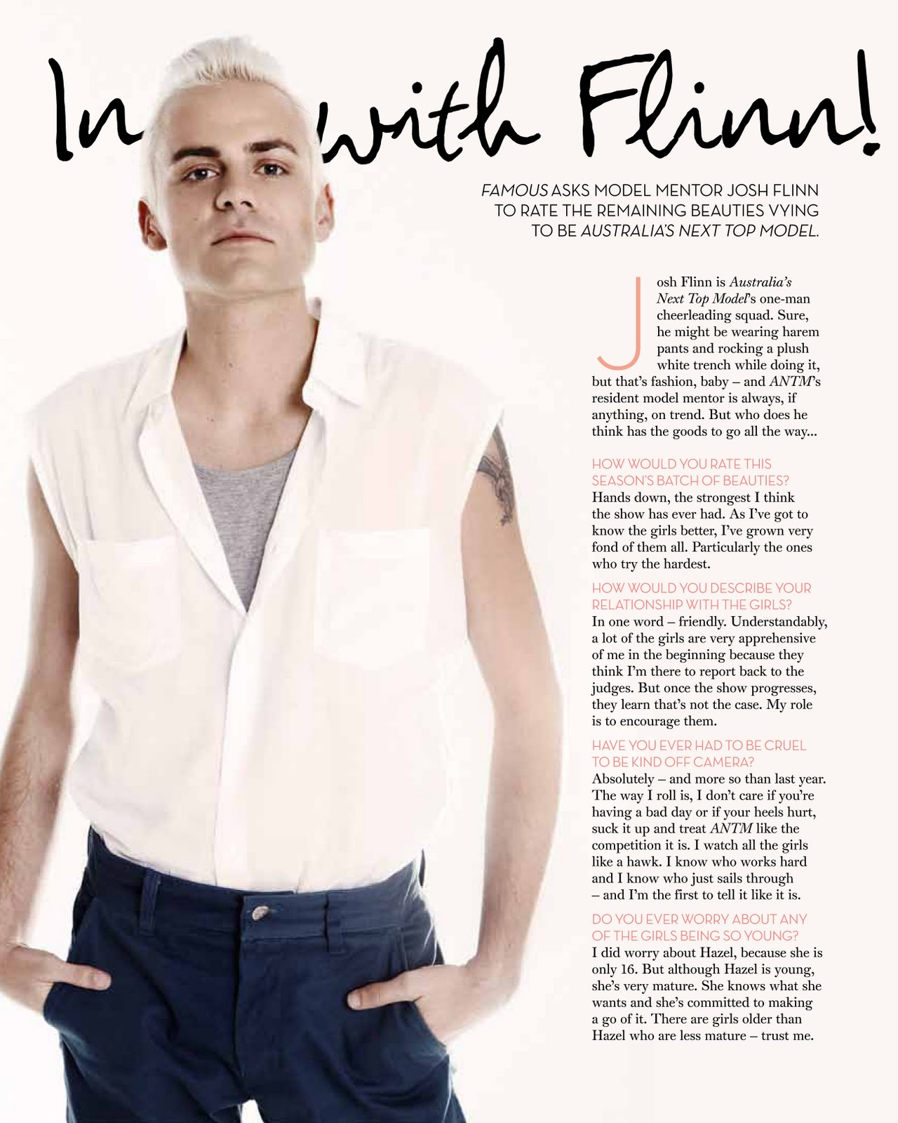 Chic Celebrity News: Josh Flinn: In With Flinn!