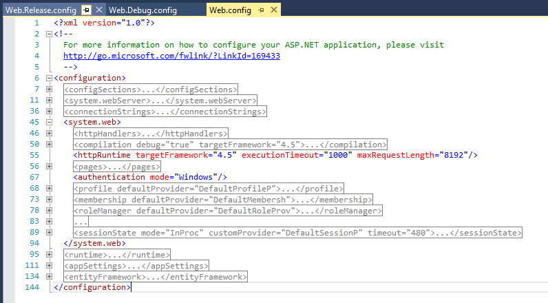 Iteratively Perfecting: Web.Config Pro-tips