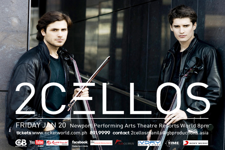 The Social Media Chameleon's Racing Thoughts: THE HOT CONCERT: 2CELLOS ... The Social Media Chameleon's Racing Thoughts: THE HOT CONCERT: 2CELLOS ...
