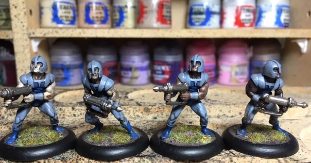 Fanplastic Little Men: He-Man Miniatures Game: Brightmoon Guards and ...