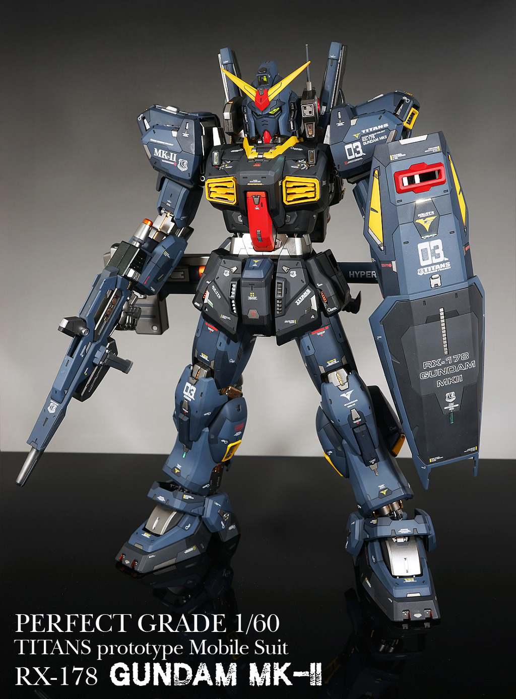 GUNDAM GUY: PG 1/60 Gundam Mk-II Titan - Customized Build