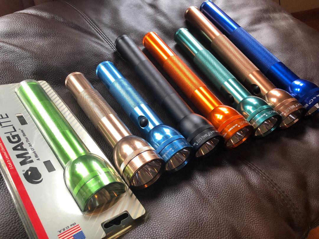 Maglite: More than a Cop light: Special Order Colors and Panther ...