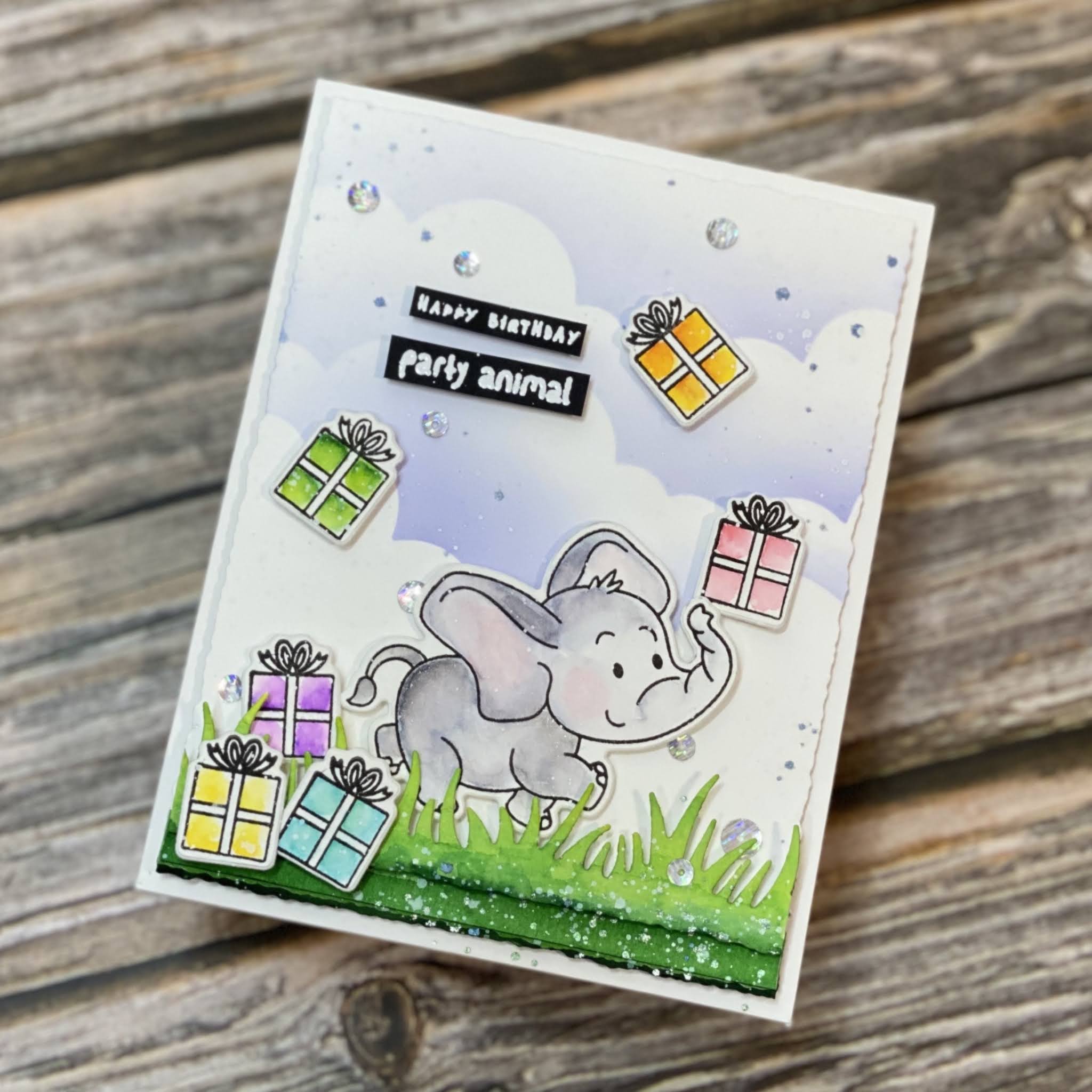 Stamp Club II Party Animals Blog Hop — Jen Kray Designs