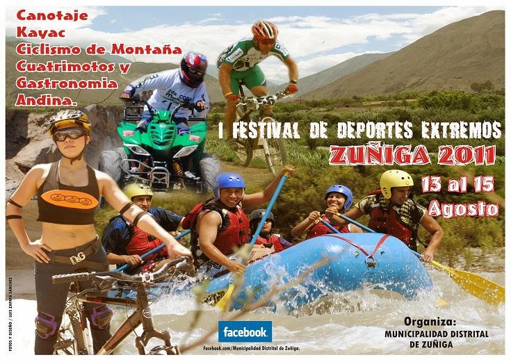 Zúñiga Cañete Perú: I FESTIVAL DE DEPORTES EXTREMOS - ZÚÑIGA 2011 Zúñiga Cañete Perú: I FESTIVAL DE DEPORTES EXTREMOS - ZÚÑIGA 2011