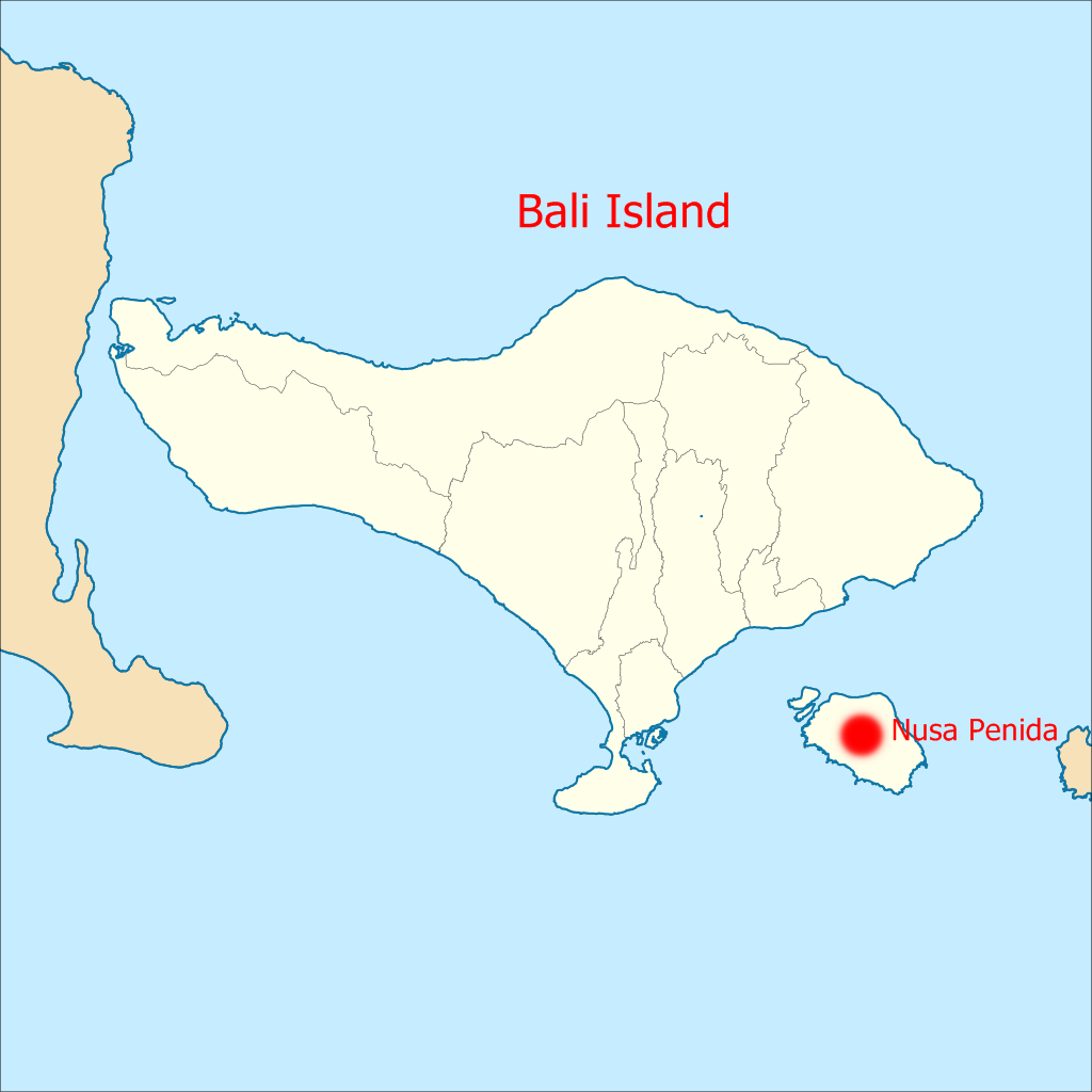 Nusa Penida in Indonesia