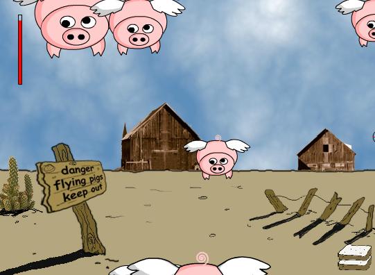 Game Fly Pig