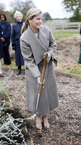 Sophie, Countess of Wessex in Chieveley, Berkshire