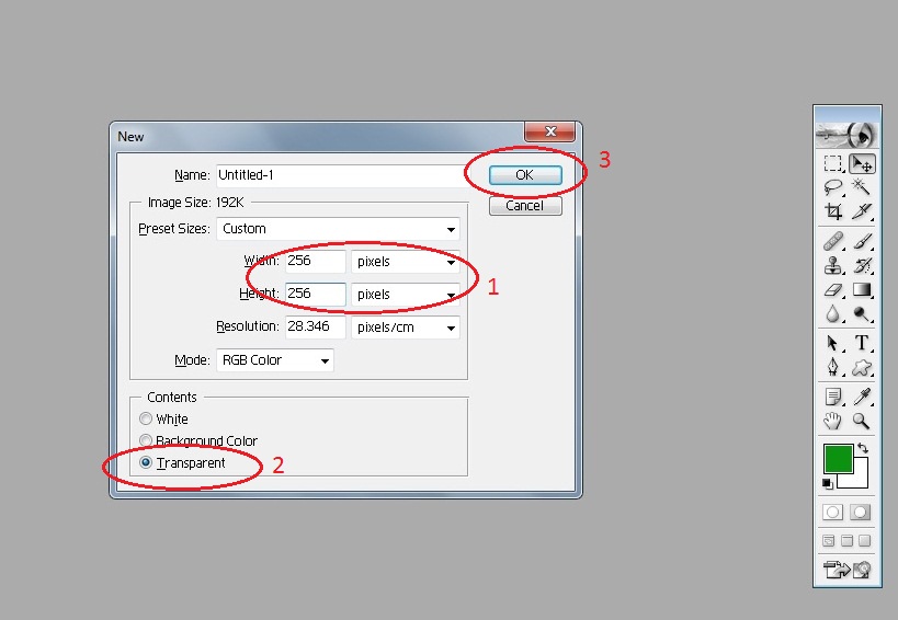 heriady blog: Membuat Tekstur TGA 32 Bit