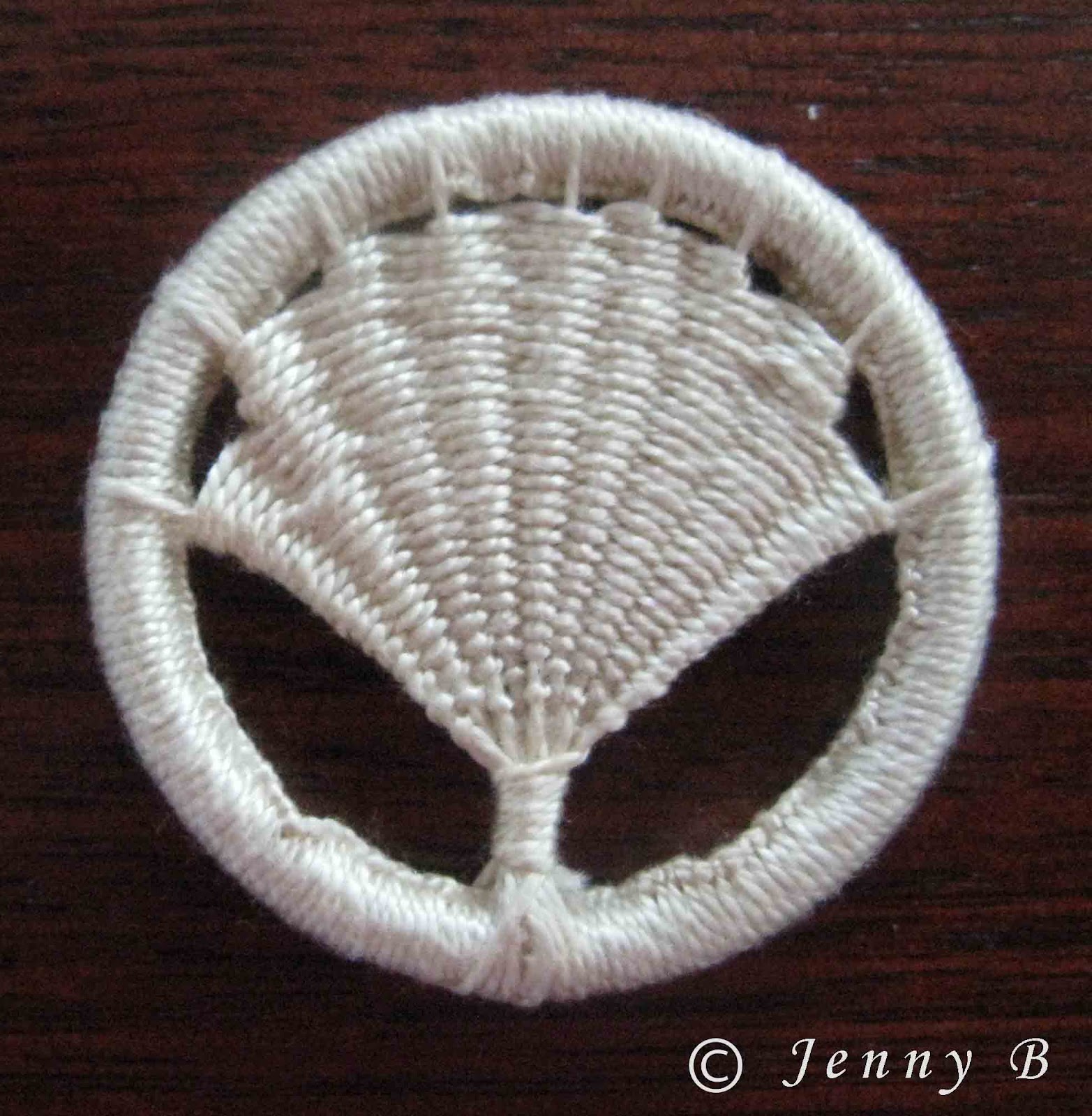 I have been playing with more Dorset Buttons. There were four rings in ...