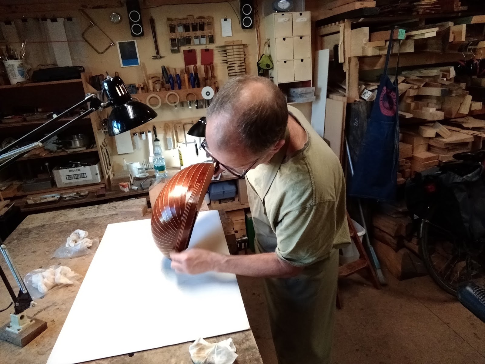 The Lute's Progress,: Building a 13 Course Lute, Start to Finish, 17 ...