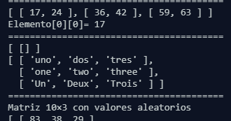 Alto Código: Arrays multidimensionales en JavaScript