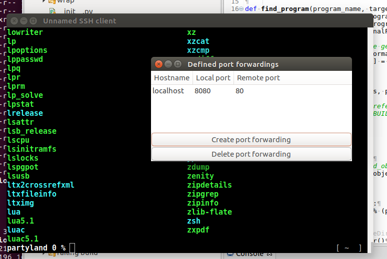 Nibble Stew: Writing your own simple GUI SSH client