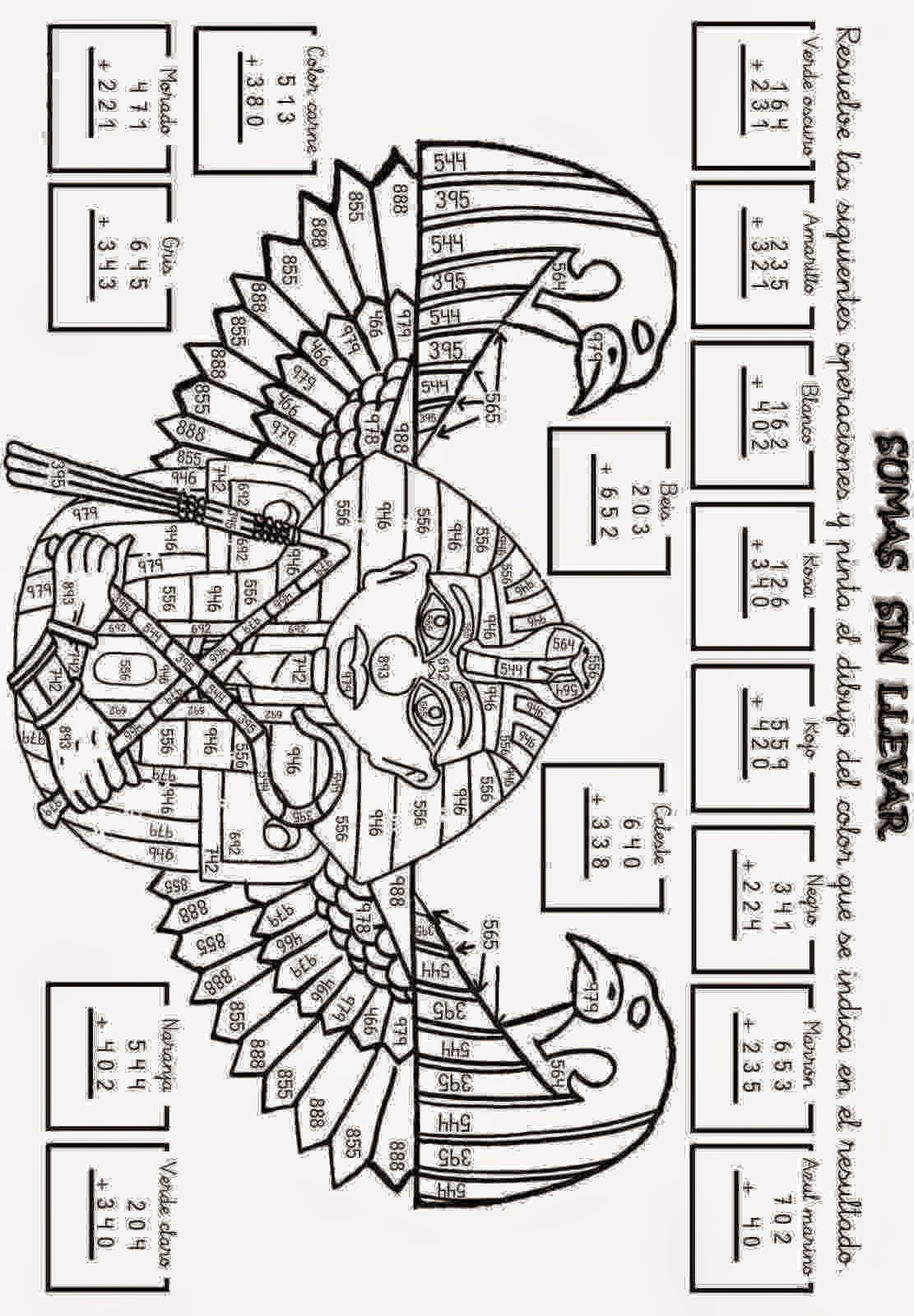 Las matemáticas: ACTIVIDADES CON OPERACIONES BÁSICAS