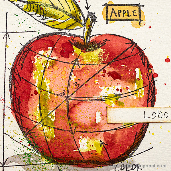 Layers of ink: Watercolor Apples Tutorial