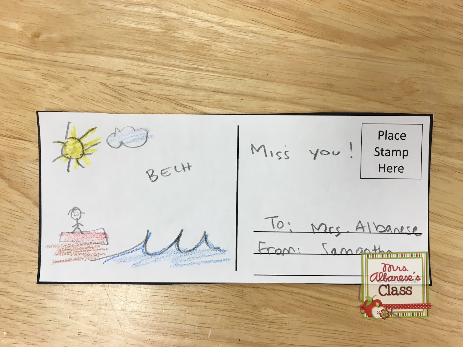 Setting up a Writing Centre in a Play-Based Kindergarten Class | Mrs ...