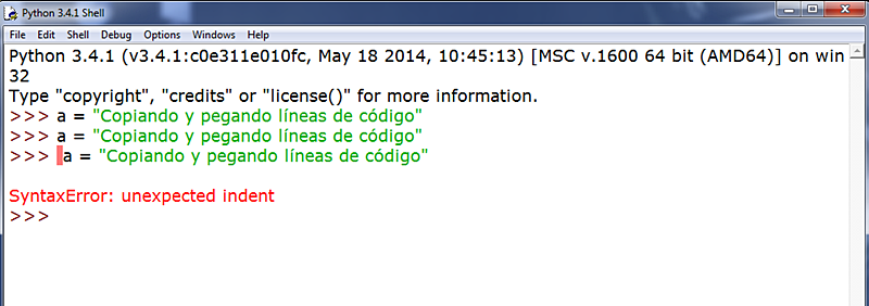 APRENDER A PROGRAMAR CON PYTHON: T3. IDLE DE PYTHON 2