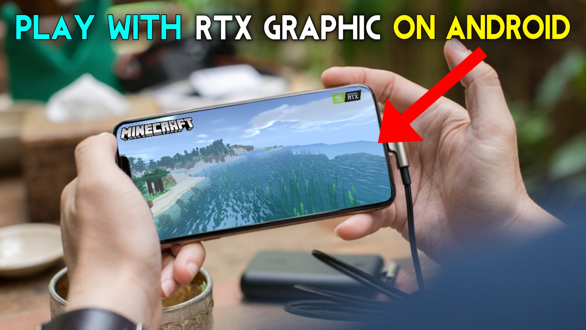 Install And Play Minecraft With RTX Graphics Mod On Android 2021.