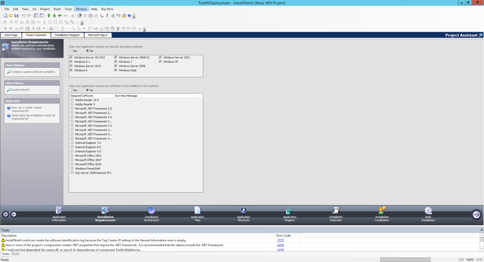 Living and breathing the world of Microsoft: InstallShield Developer ...