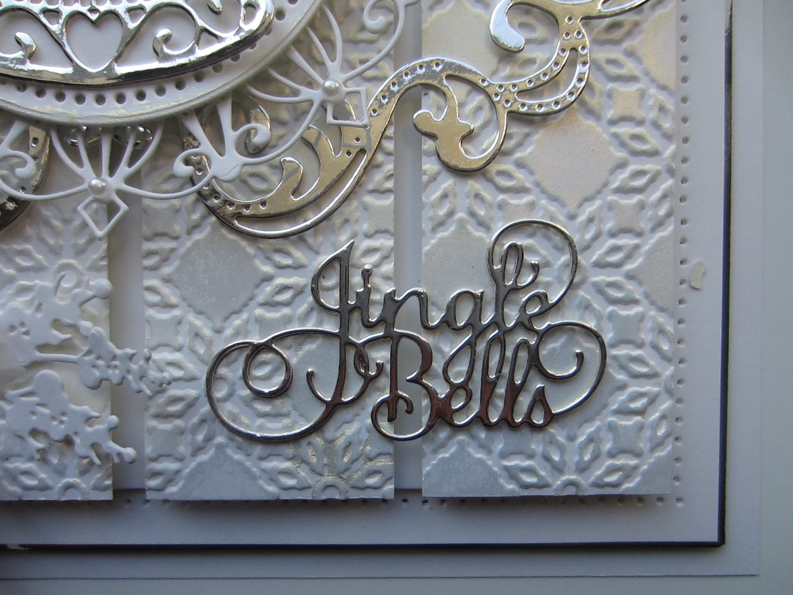 PartiCraft (Participate In Craft): Silver Bell Card