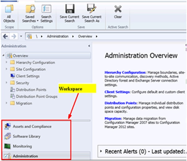 SCCM 2012: Overview of sccm 2012 console