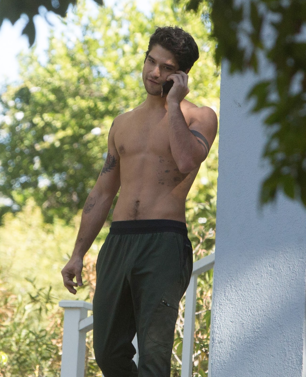 We Love Hot Guys Tyler Posey Shirtless Outing