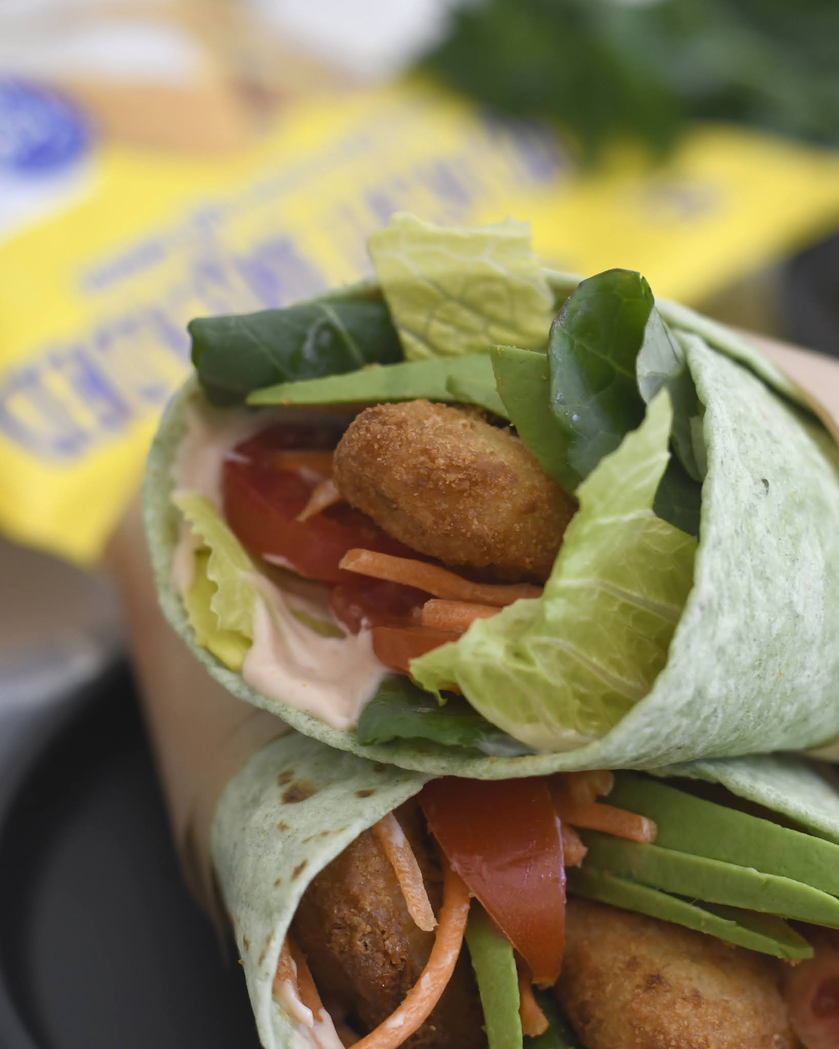 Cooking with Manuela: Crunchy Fish Fillet Wraps