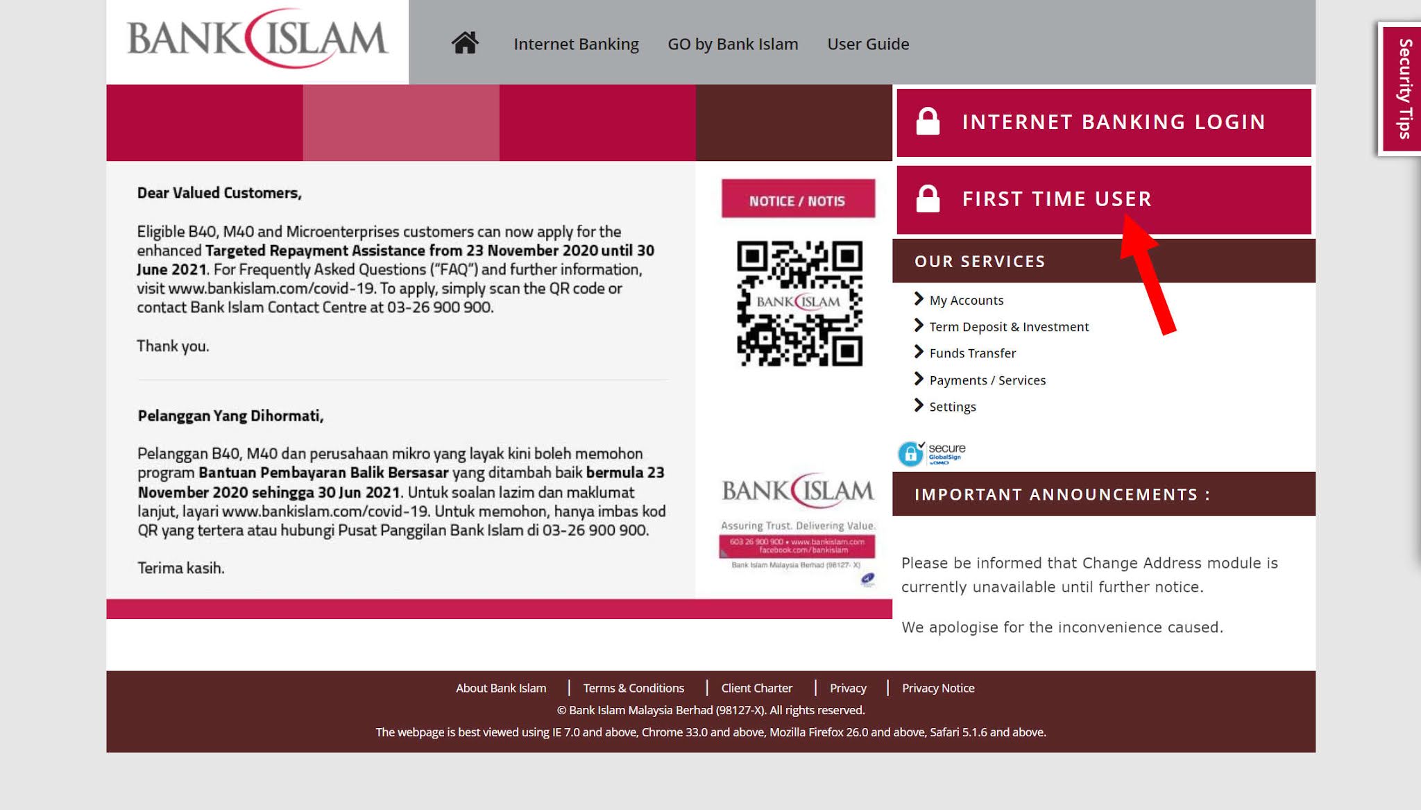 Cara Daftar Perbankan Internet Bank Islam Secara Online Tahun 2022