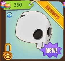 Animal Jam Jingle Blog: Skeleton Mask, Posts + Club!