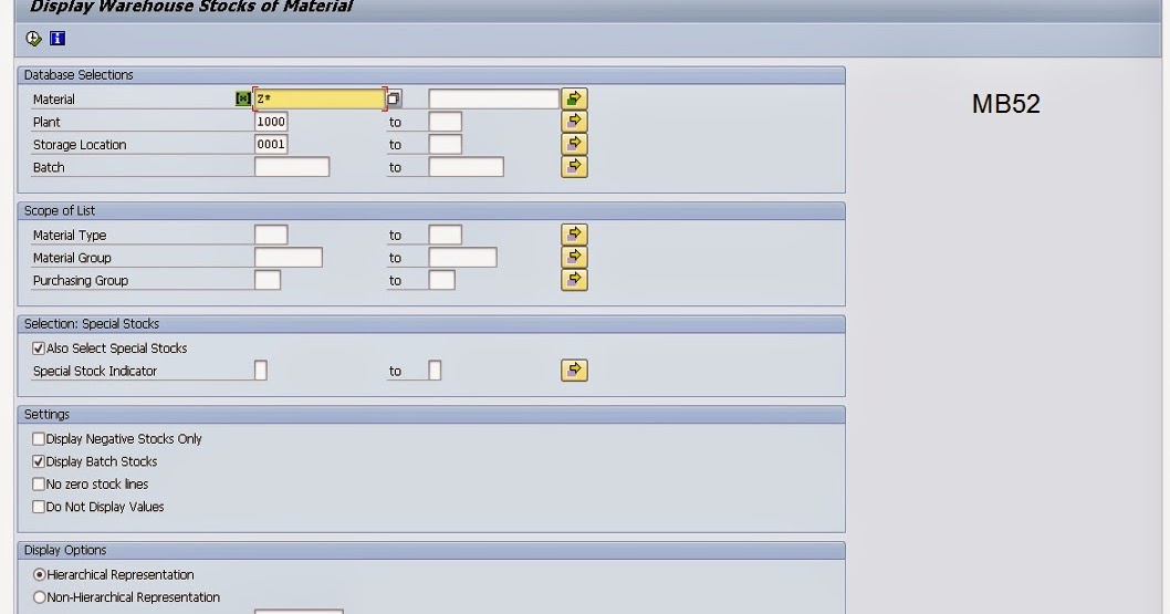 青蛙SAP分享 Learning & Examination: Question no 2601 : MMBE vs MB52
