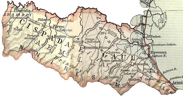 romanoimpero.com: VIII REGIO AUGUSTEA - GALLIA CISPADANA