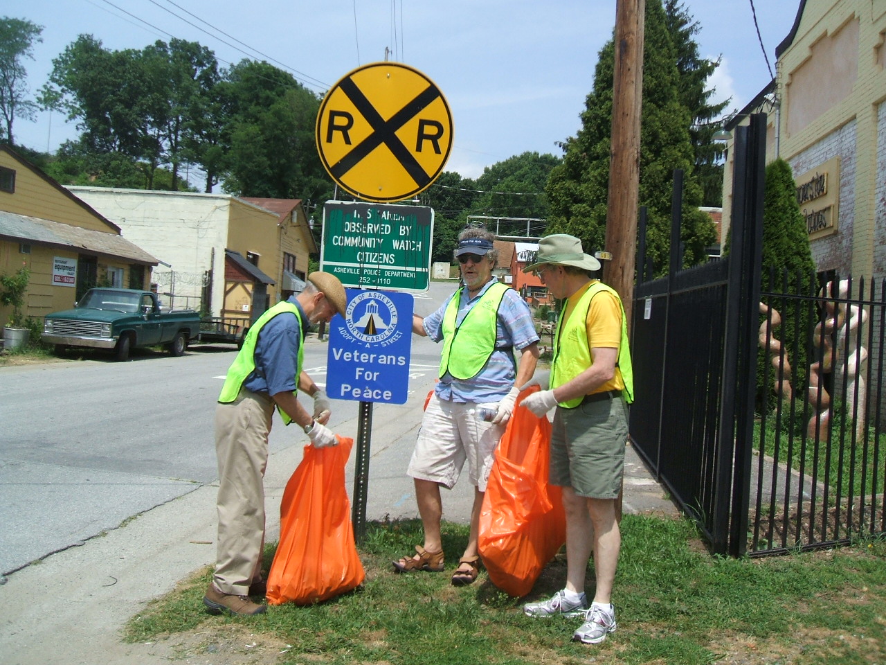 VFP - WNC: Street Clean up time