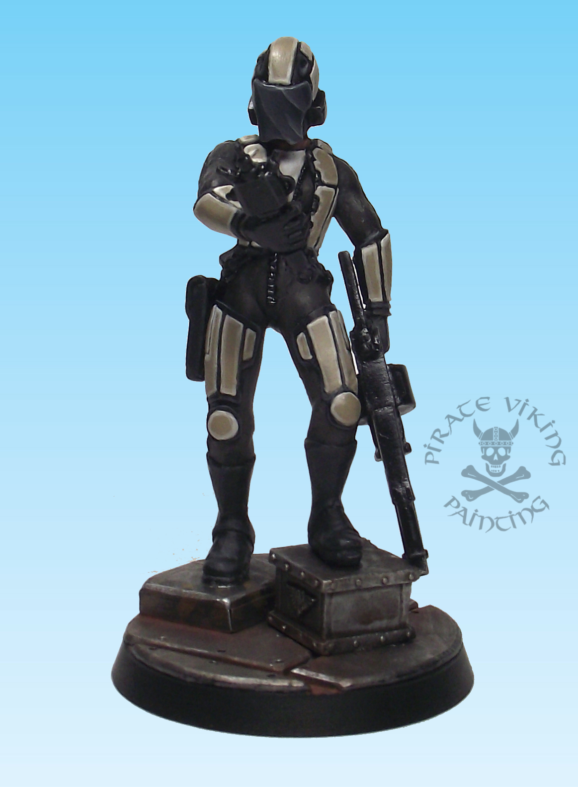 Pirate Viking Painting: Jen Truby's 54mm Miniatures (FoPVP)