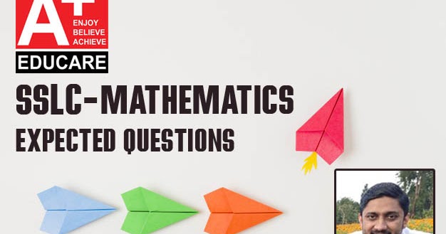 Aplus Blog: SSLC-MATHEMATICS-EXPECTED QUESTION-VIDEO LESSON