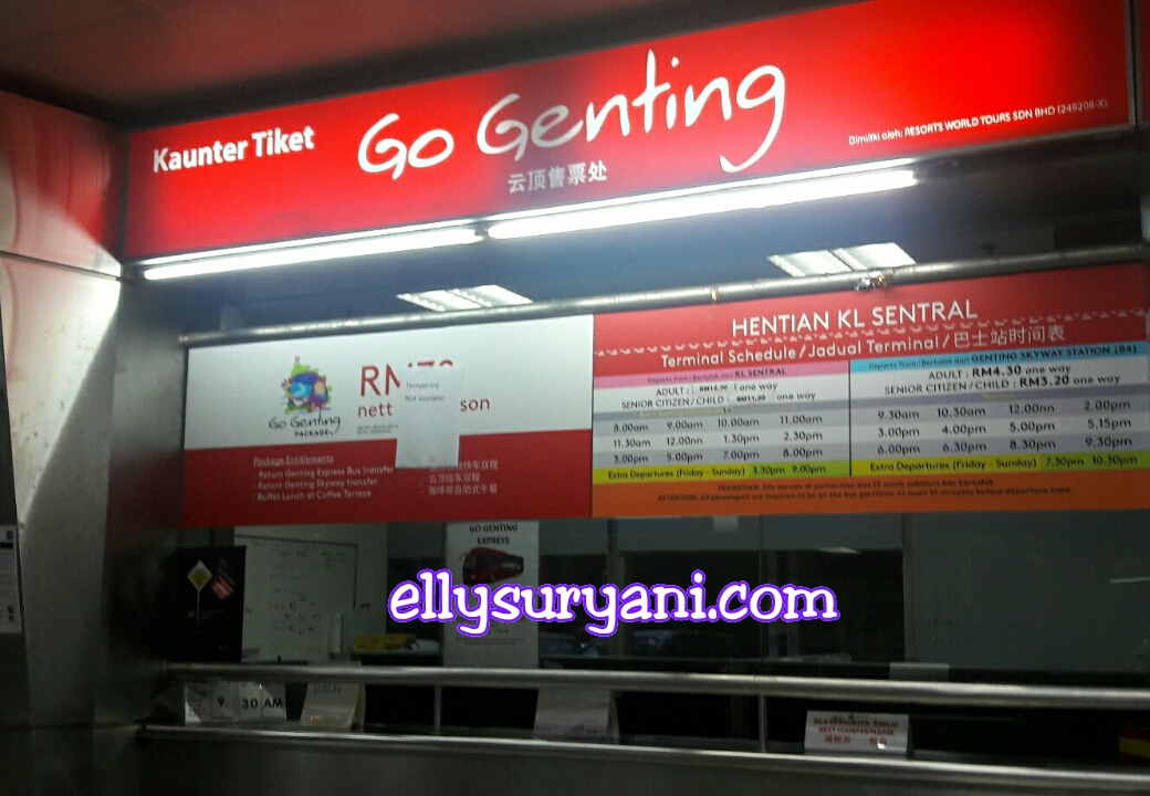 Naik Skyway Cable Car Go Genting Highland