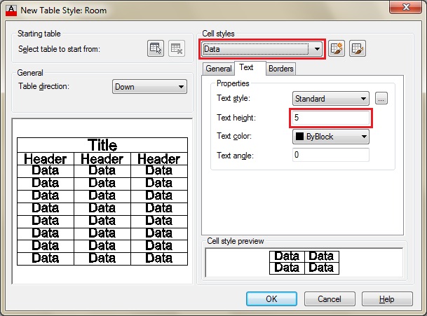 AutoCAD 2013 Essential: Table Creation - Annotation