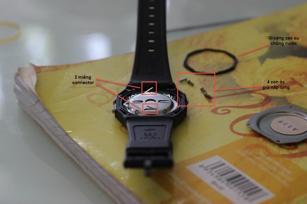 Tắt tiếng beep trên đồng hồ Casio F-91W (module 415/587/593/595/596)