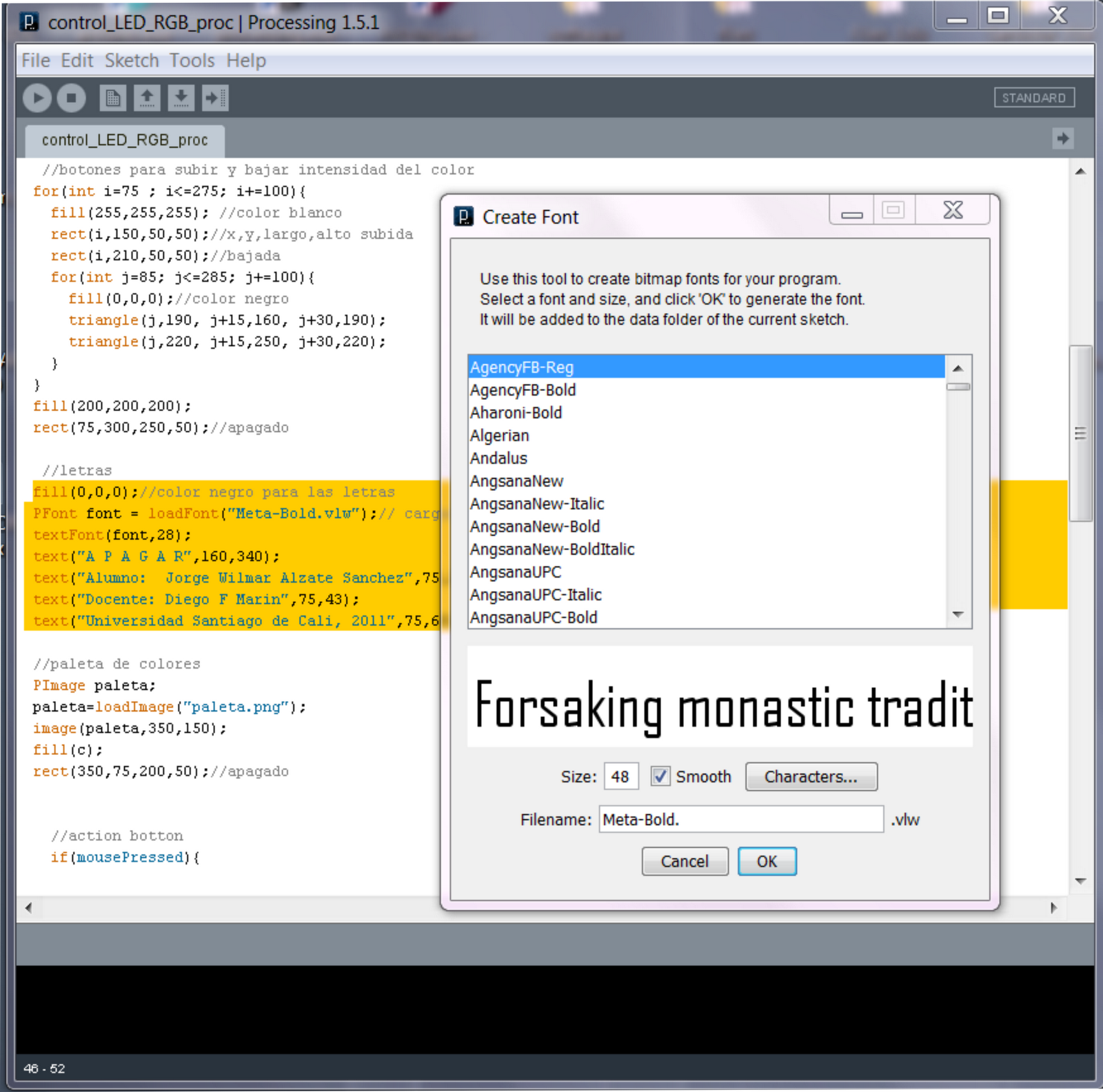 Vlw font viewer - firmtyred