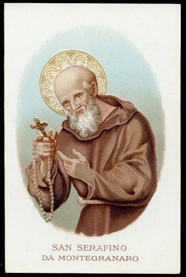 APOSTOLADO DE LA PIEDAD POPULAR: NOVENA A SAN SERAFÍN DE ASCOLI