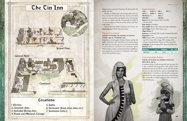 Review of the RuneQuest Gamemaster Screen Pack | Runeblog