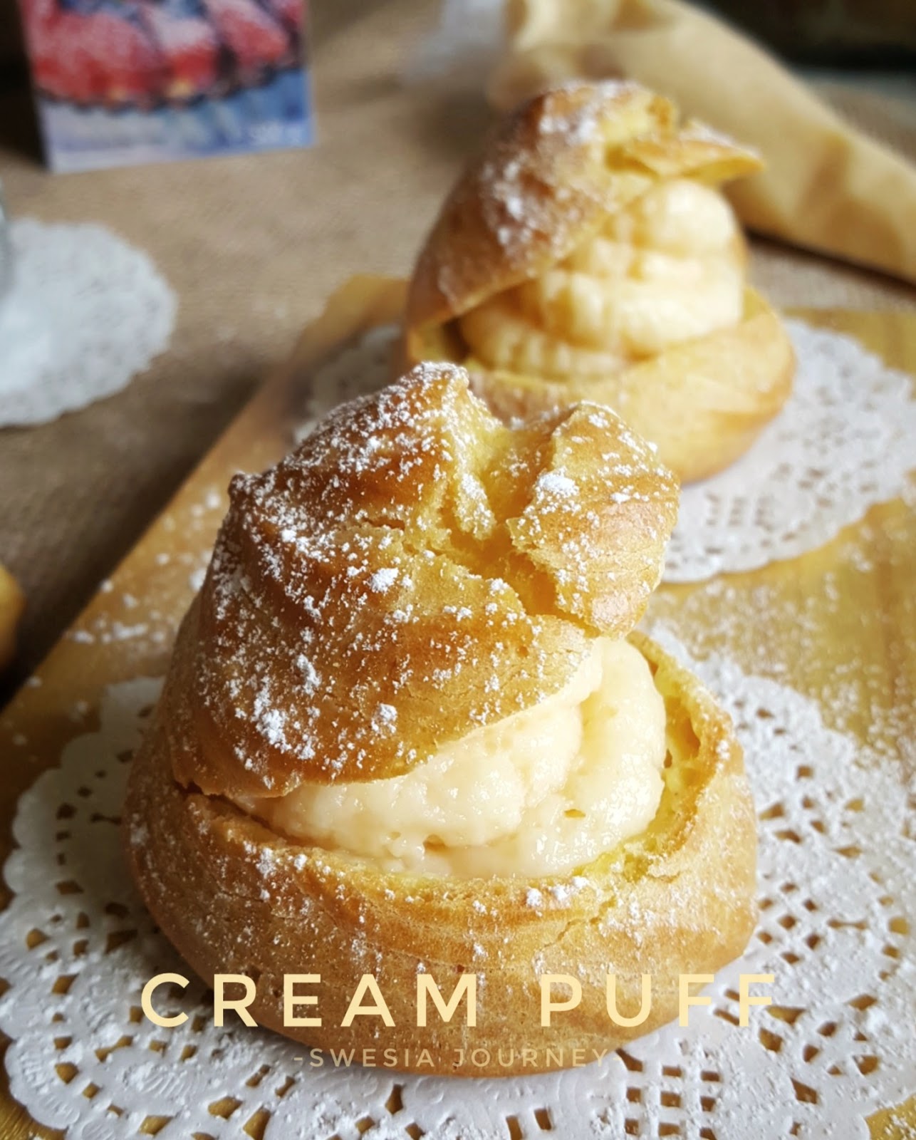 Crispy Cream Puff Sama Cream Special ~ Swesia's Journey
