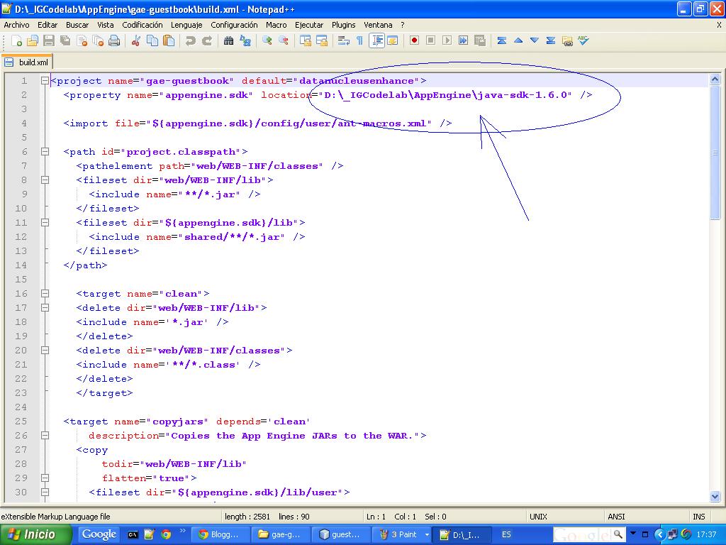 Integracion Google: Working GAE-Java projects on Netbeans IDE