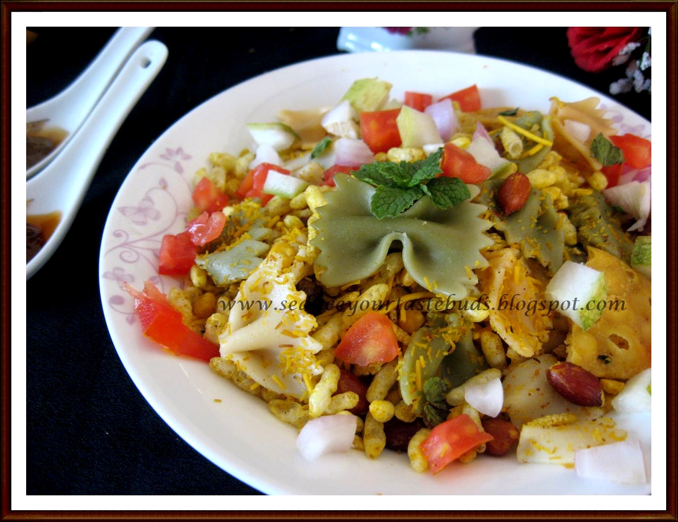 Italian Bhel Puri Salad - Seduce Your Tastebuds...
