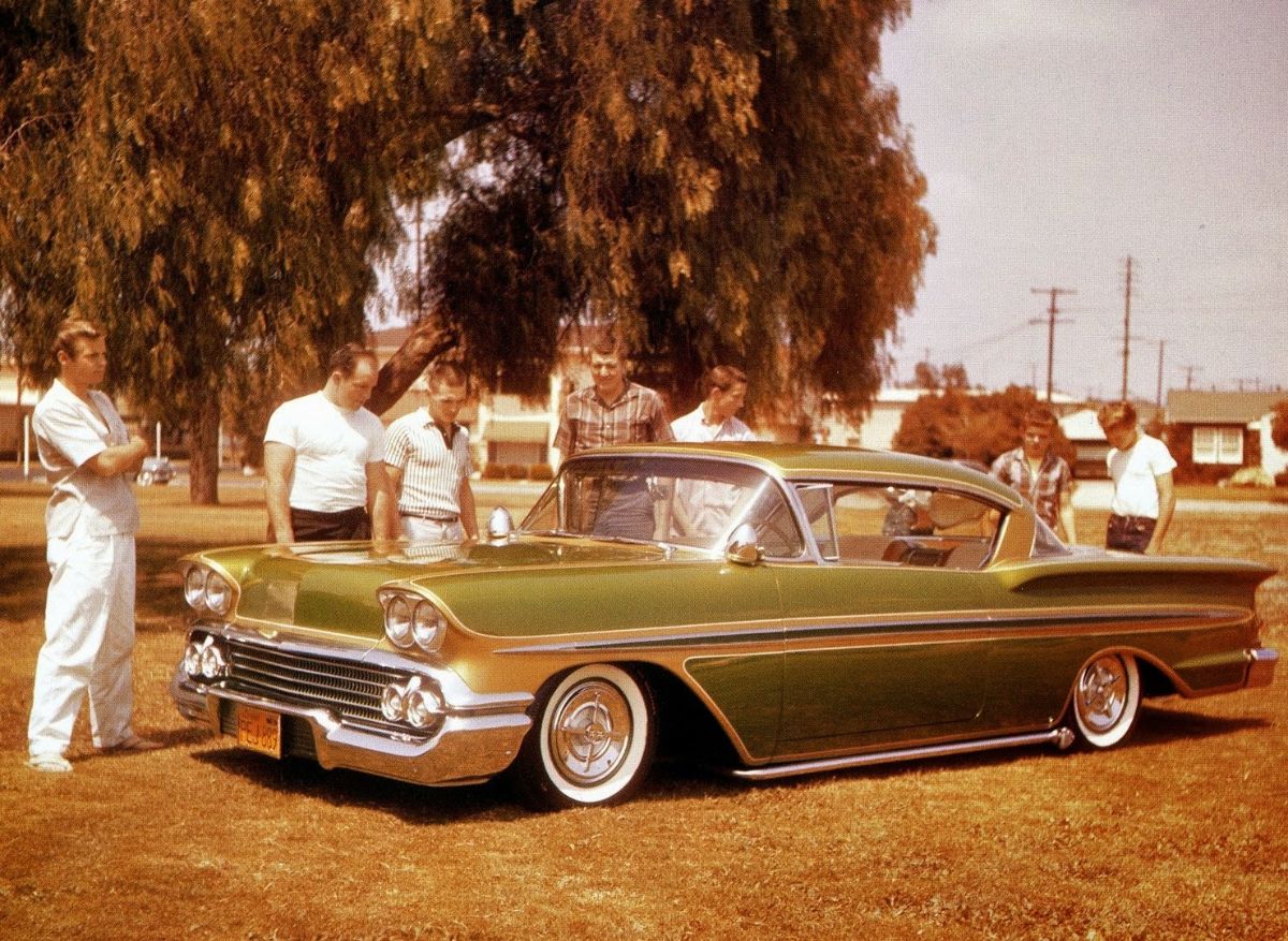 30 Vintage Photos of Stunning Custom Cars Painted by Larry Watson in ...
