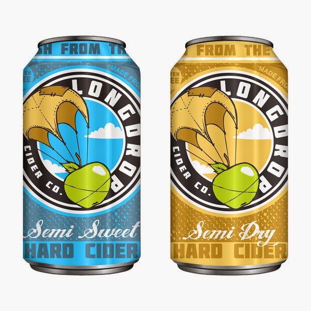 The Art of Kelly Knopp: LongDrop Hard Cider designs