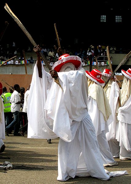Beautiful Africa: Eyo Masquerade from Lagos-Nigeria