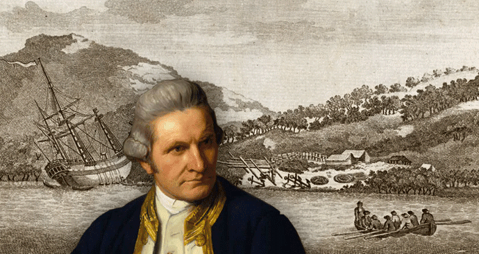 Captain Cook's disobeyance of orders 1770
