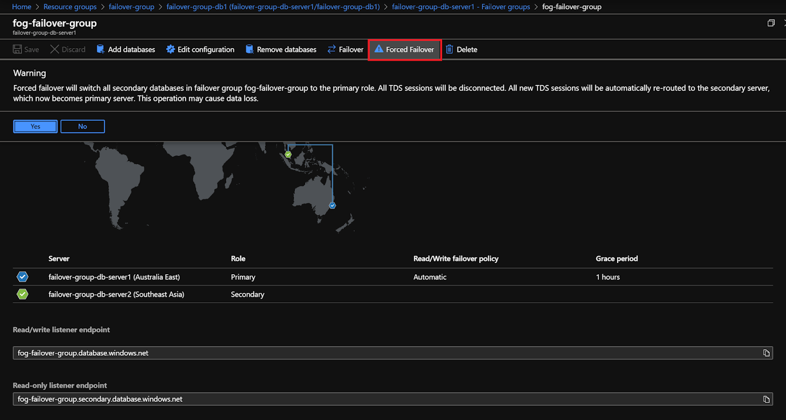 Anupama Natarajan: Data Platform Tips 3 - Auto-failover groups
